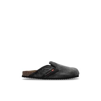 Diesel Slides D-Woodstock - - Shoes - Herren - Grau - 45 EU