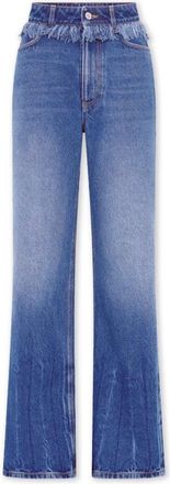 Paco Rabanne Jeans mit Fransen-Detail - - Jeans - Damen - Blau - W25
