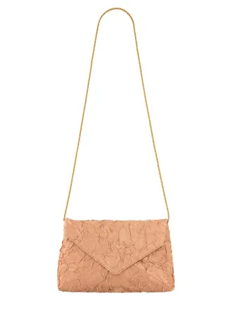 Dries Van Noten Womens Shoulder Bag Beige Viscose
