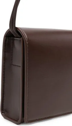 Jil Sander Leather Shoulder Bag - Brown