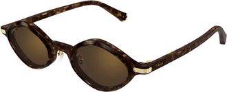 Cartier Premi&egrave;re Sonnenbrille - - Accessories - unisex - Braun - 48 MM