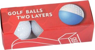 Generic Golfsportb&auml;lle, Golfb&auml;lle Set, 3x Kurs Spielen Golfsportb&auml;lle, Anf&auml;nger Genaue Steuerung Ausr&uuml;stung, Tragbare Au&szlig;en Ersatz F&uuml;r Dad Ehemann Backyard Be