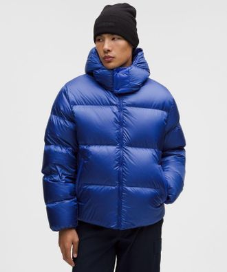 lululemon Always Down Puffer-Jacke f&uuml;r M&auml;nner - Gr&ouml;&szlig;e XL in Riverside