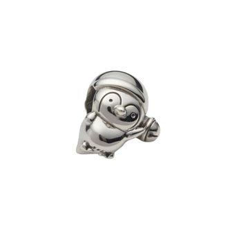 Pandora Femme, Accessoires, Blanc, Taille: ONE Size Breloque Pingouin