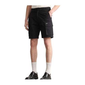 Calvin Klein Schwarze Cargo Bermuda Shorts - - Shorts - Herren - Schwarzk - W33