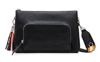 Desigual Demi Noir, Sac Half Logo 22_Dortmund 2000 Femme, Einheitsgr&ouml;&szlig;e