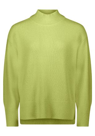 Betty Barclay Damen Strickpullover mit Lurexfaden 38, Fresh Moss