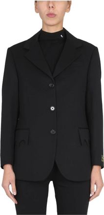 Raf Simons Femme, Vestes, Noir, Taille: 34 FR Blazers