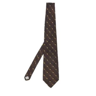 Valentino Pre-owned Seidenkrawatte - - Pre-owned - Herren - Braun - ONE SIZE