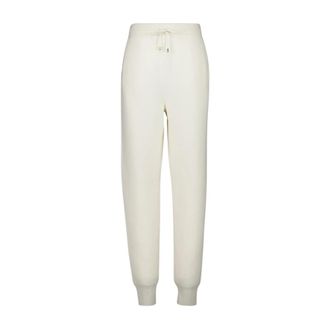 Tom Ford Slim Fit Jogger Pants aus kompaktem Merino-Kaschmir - - Trousers - Damen - Wei&szlig; - S