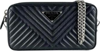 Prada Sac bandouli&egrave;re vintage doccasion - Femme - Pre-owned - Noir - Taille: ONE Size