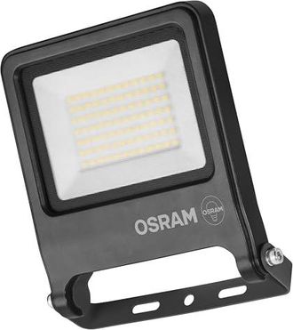 Osram ENDURA FLOOD PC 50W LED-Fluter, 3000K warmweiß, 5000 Lumen, IP65 Flutlicht, nachhaltiges Aluminium, 100 lm/W Effizienz, Dunkelgrau