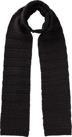 Benetton Schal 6QJUDU02A, Schwarz, OS Damen