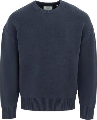 Firetrap Sweatshirt f&uuml;r Herren, Rundhalsausschnitt, Baumwolle (Marine)