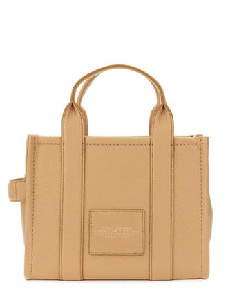 Marc Jacobs Womens Tote Bag The Small Beige Cow Leather Handbags Hand