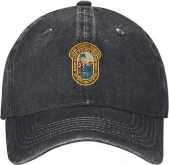 Generic Casquette de Baseball avec &eacute;cusson la Police Miami Dade Chapeaux Amusants Chapeau pour Homme Tennis Sport et Plein air Cadeaux