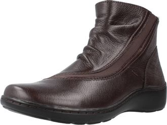 Clarks Damen Cora Derby Mode Stiefel, Dunkelbraun, 36 EU