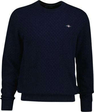 GANT Herren, Strickwaren, Blau, LGr&ouml;&szlig;e