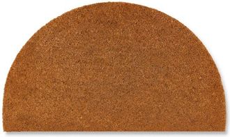 Astra Paillasson 100% Coco antibact&eacute;rien demi-cercle 90x150 cm Naturel