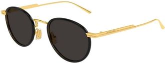 Bottega Veneta Homme, Accessoires, Jaune, Taille: 48 MM Bv1389S 001 Lunettes de soleil