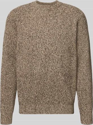 Christian Berg Strickpullover in melierter Optik