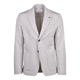 Officina36 Homme, Vestes, Gris, Taille: L Giacca Sfiancata