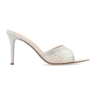 Gianvito Rossi Hohe Mules Rania - - Shoes - Damen - Wei&szlig; - 41 EU