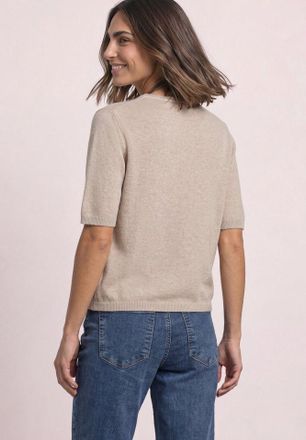Street One Kurzarmpullover im soften Baumwoll-Mix