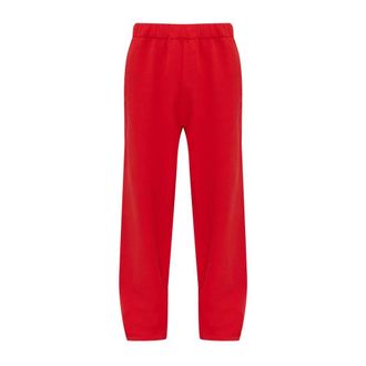 Jacquemus Rond Carr&eacute; Sweatpants - - Trousers - Herren - Rot - S