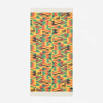 Slowtide Bob Marley Rocker türkisches Strandtuch, ultraleicht, trocknet 3 x schneller als herkömmliche Handtücher, sandabweisend, mit Kordelzugschlaufe, 100 % 