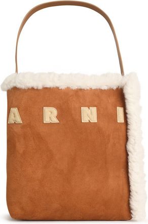 Marni Sac en daim marron Marni Museo