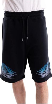 Marcelo Burlon Homme, Shorts, Noir, Taille: L Bermuda Shorts