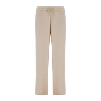 Herno Elastische Taille gerade Hose - - Trousers - Damen - Beige - S