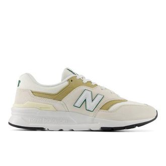 New Balance Herren 997H in Wei&szlig;/Beige, Wildleder/Mesh, Gr&ouml;&szlig;e 40.5