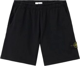 Stone Island Homme, Shorts, Noir, Taille: 2XL Shorts d&eacute;contract&eacute;s