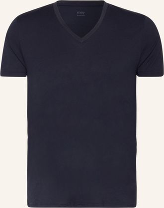 Mey Mey Schlafshirt Serie Dry Cotton blau