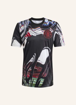 adidas Manchester United 25/26 Pre Match Trikot schwarz