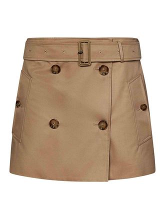 Burberry Mini Jupe - Beige