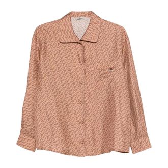 Herno Damen, Blusen & Hemden, Braun, MGr&ouml;&szlig;e
