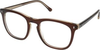 Ray-Ban unisex, Accessoires, Brun, Taille: 53 MM 0Rx2210V 8365 Eyeglasses