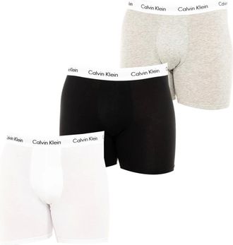 Calvin Klein Homme, Sous-vêtements, Multicolore, Taille: M Lot de 3 Boxers Confortables