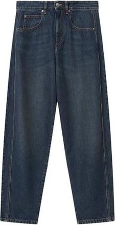 Isabel Marant Pantalon Oriane barrel en denim d&eacute;lav&eacute;