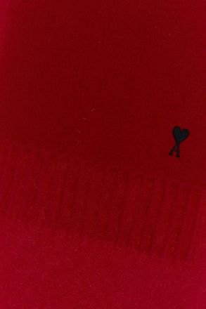 Ami Pure Wool Scarf - Red