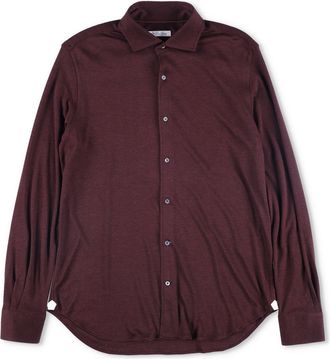 Loro Piana Andrew Cashmere-Silk Sport Shirt Size L