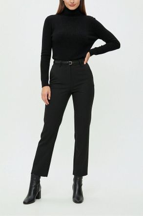 Gerard Darel Pantalon droit &agrave; ceinture - CONSTANCE - Noir