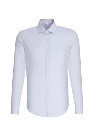 Seidensticker Herren Business-Hemd - Slim Fit - B&uuml;gelfrei - Kent Kragen - Langarm - Baumwolle