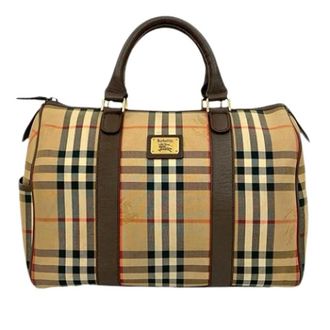 Burberry unisex, Pre-owned, Beige, Taille: ONE Size Sac Boston Pre-owned