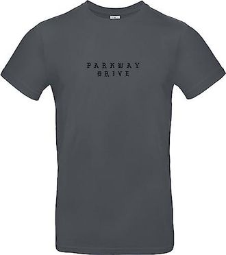Parkway Drive Glitch Homme T-Shirt Manches Courtes Anthracite XXL 100% Coton Regular/Coupe Standard