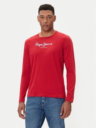 Pepe Jeans London Longsleeve Eggo Long N PM5010135 Rot Regular Fit