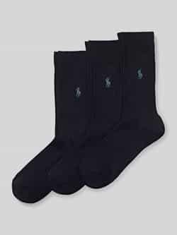 Ralph Lauren Socken mit Logo-Stitching im 3-er-Pack
